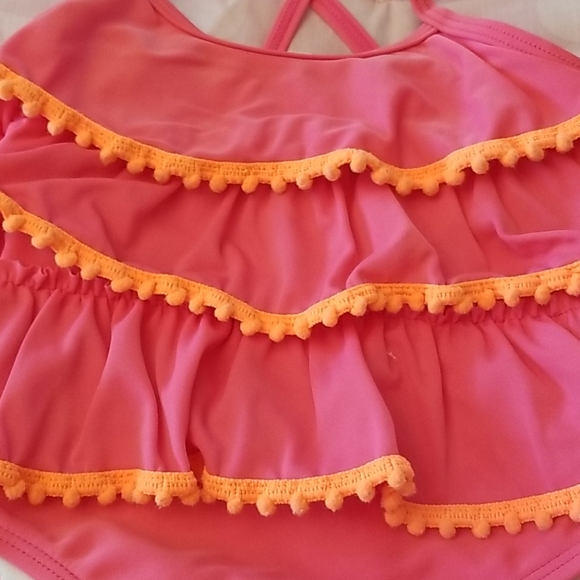 Circo | Swim | Circo Baby Girl Pink Ruffled One Piece Swimsuit | Poshmark